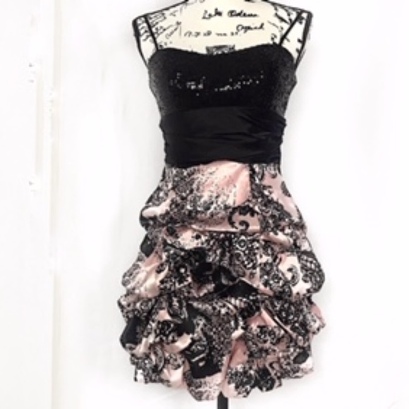 B. Smart | Dresses | B Smart Sequin Top Party Dress | Poshmark